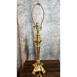 Stiffel | Accents | Vintage Stiffel Heavy Brass Trophy Table Lamp Mcm ...